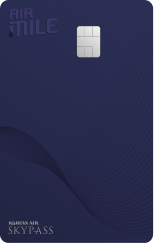 Mileage accrual for domestic credit cards (Korea)