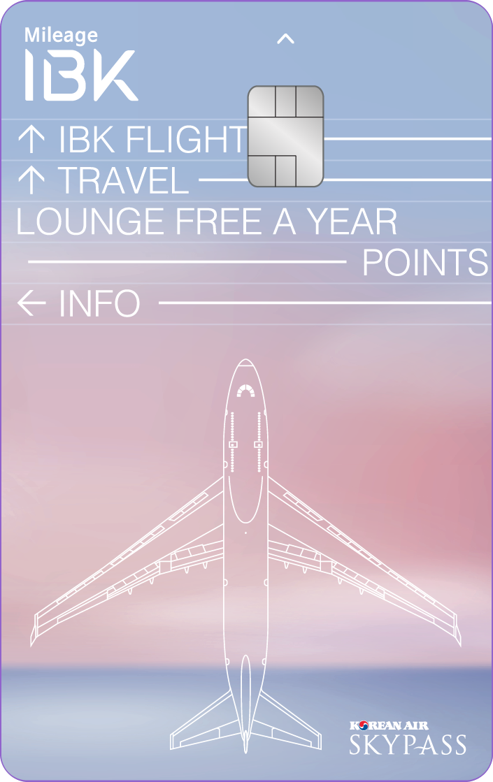 Mileage accrual for domestic credit cards (Korea)