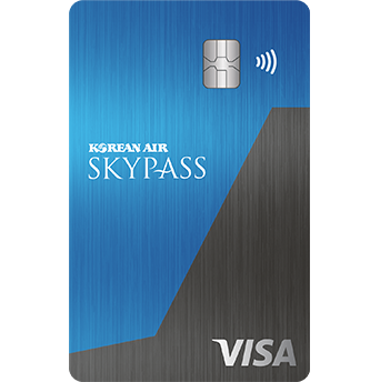 Mileage accrual of overseas credit cards